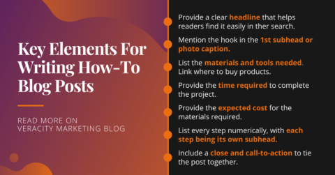 How To Write How-To Blog Posts - Veracity Marketing