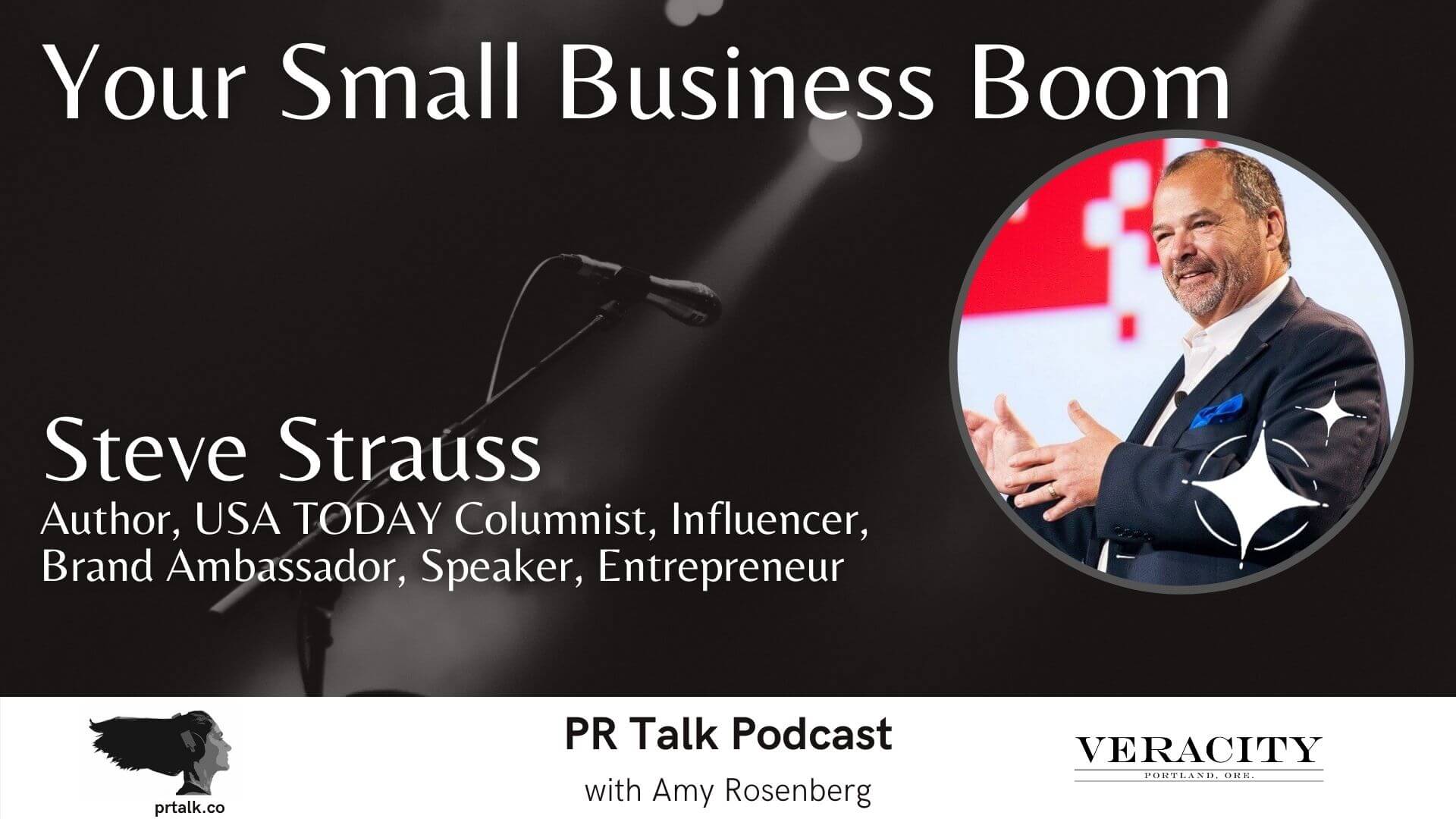 Your Small Business Boom with Steve Strauss [Podcast] - Veracity Marketing